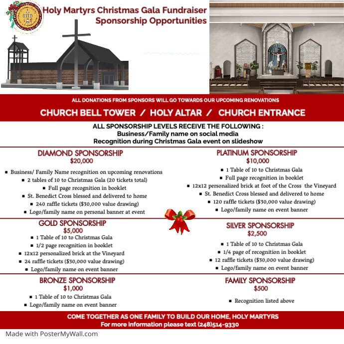 Sky Blue Event Sponsorship Poster (1) | PosterMyWall