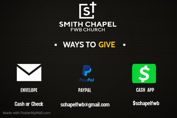 ways to give | PosterMyWall