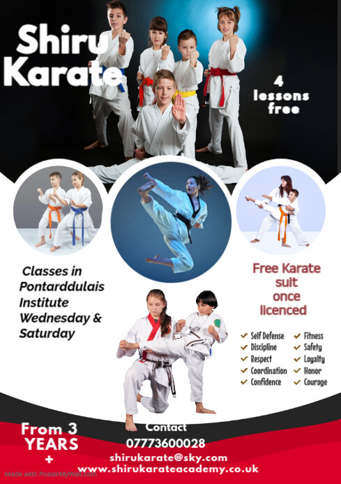 Kids Karate Class Flyer | PosterMyWall