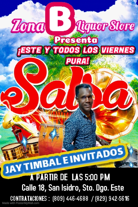 Copy of Pusa Salsa | PosterMyWall