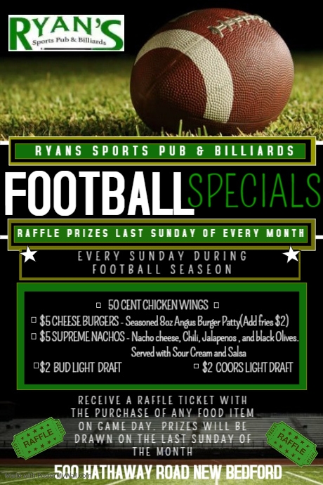 Copy of Football registration | PosterMyWall