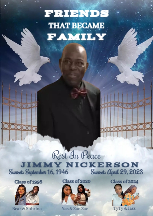 Copy of Jimmy Nickerson | PosterMyWall