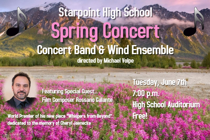 Starpoint Spring Concert Poster | PosterMyWall