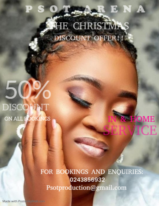 Copy of makeup artist flyer ad template | PosterMyWall