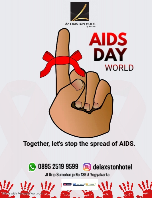 Copy of Salinan World Aids Day Flyer Template | PosterMyWall