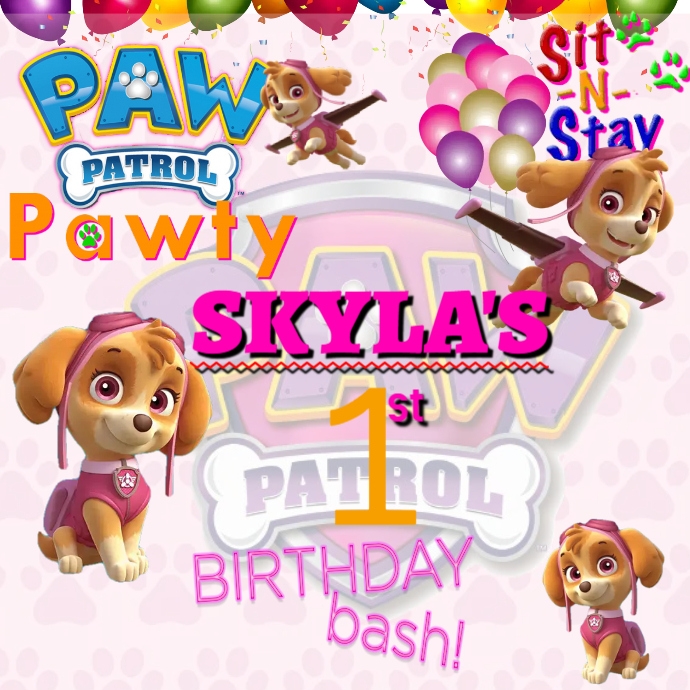 Copy of PAW PATROL | PosterMyWall