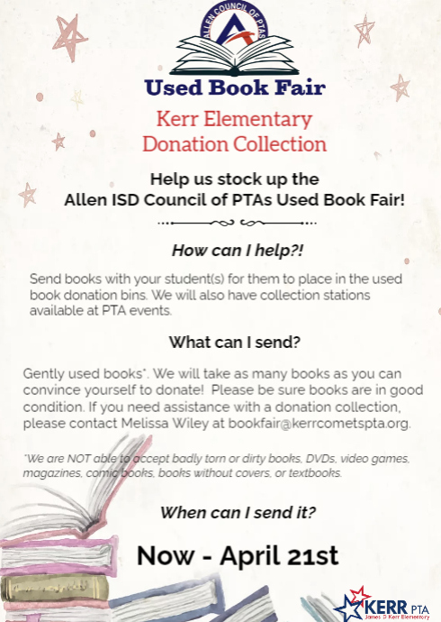 Used Book Donation Collection | PosterMyWall