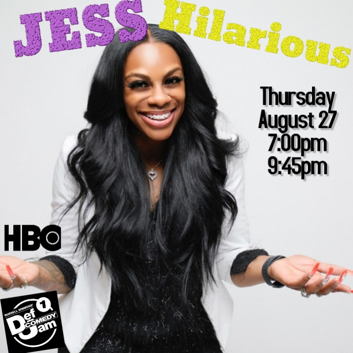 Copy of Jess Hilarious Graphic | PosterMyWall