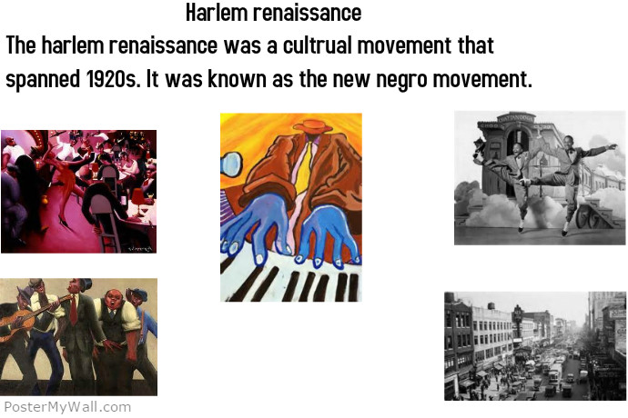 Harlem renaissance | PosterMyWall