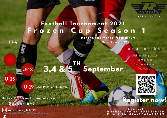 Copy of Softball Spring Tournament Video Ad | PosterMyWall