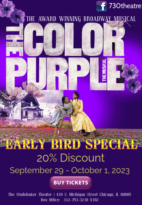 Copy of Color Purple - 900px X 1300 #3 (1) | PosterMyWall