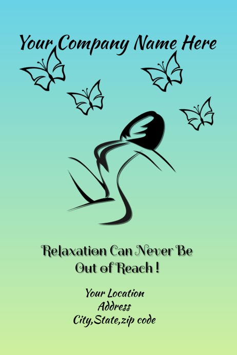 Relax Template | PosterMyWall