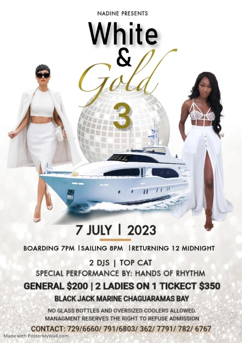 Copy of All White Party Instagram Post Design (2) | PosterMyWall