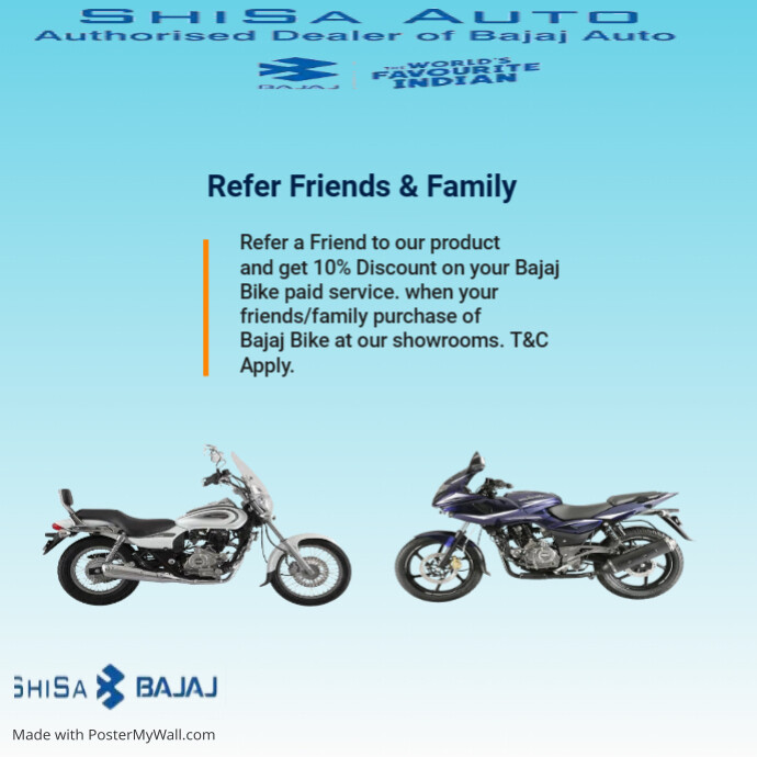 refer a friend | PosterMyWall