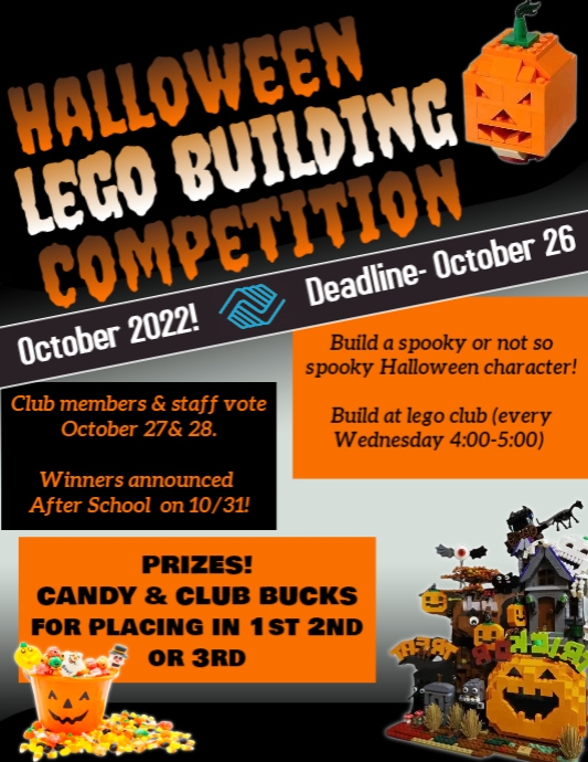Copy of Copy of lego building competition | PosterMyWall