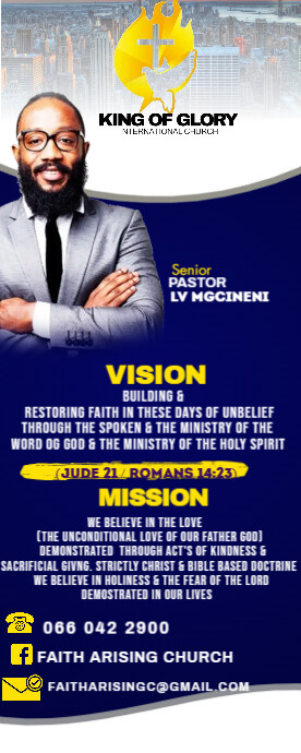 CHURCH BANNER | PosterMyWall