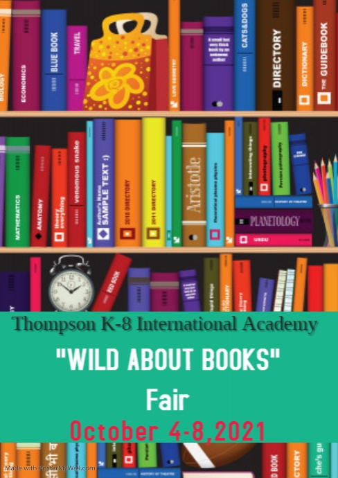 Copy of LIBRARY BOOK CLUB TEMPLATE | PosterMyWall