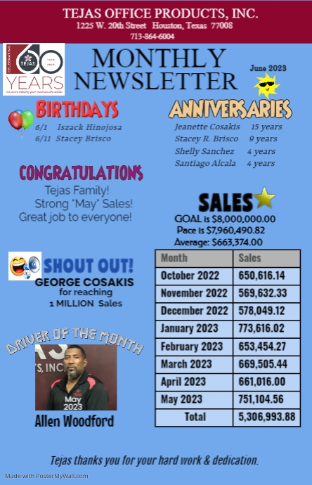newsletter template (6) | PosterMyWall