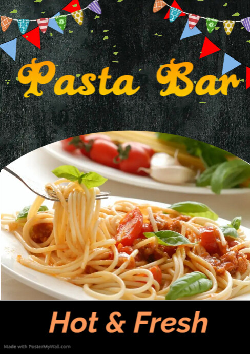 Pasta Fiesta Flyer Template | PosterMyWall