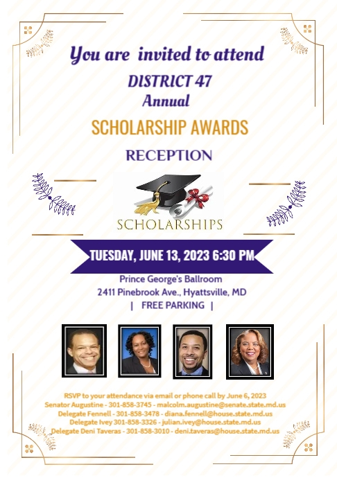 2023 Scholarship Invitation | PosterMyWall