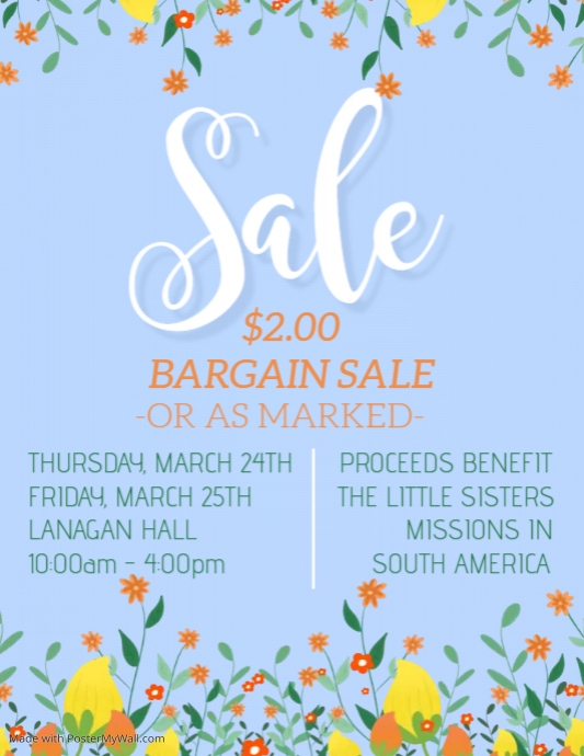 Bargain Sale March 2022 | PosterMyWall