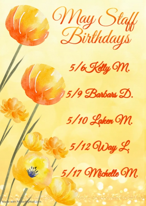 Spring Event Floral Poster | PosterMyWall