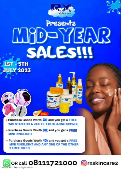 Template sale product, promotion product, (3) | PosterMyWall