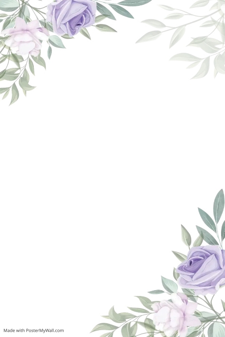 Wedding Menu Card Template | PosterMyWall