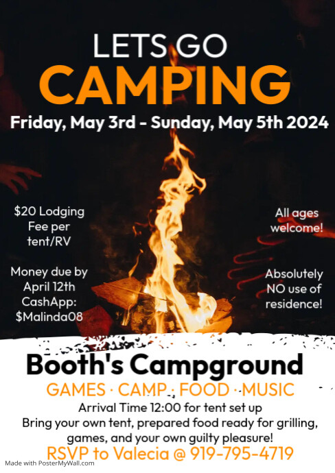 Copy of Camping Ads | PosterMyWall