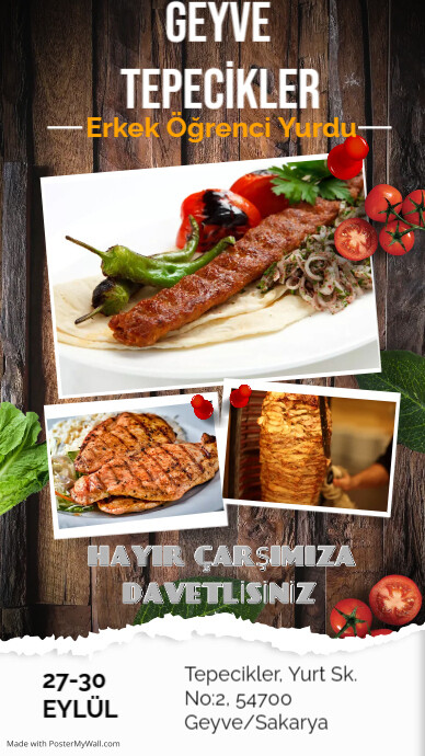 Restaurant Menu | PosterMyWall