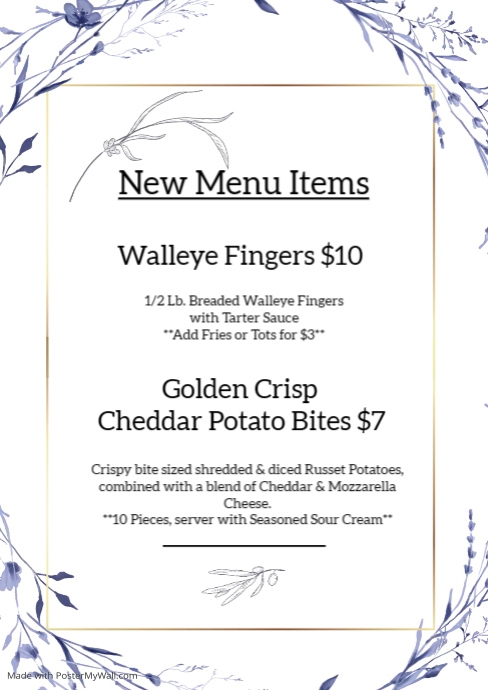 Wedding Menu | PosterMyWall