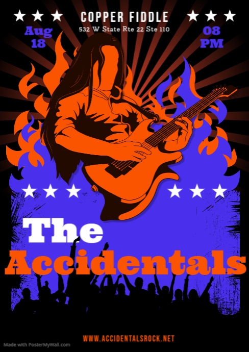 ROCK PARTY POSTER | PosterMyWall