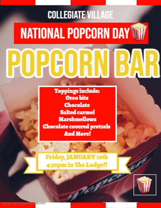 POPCORN FLYERS | PosterMyWall