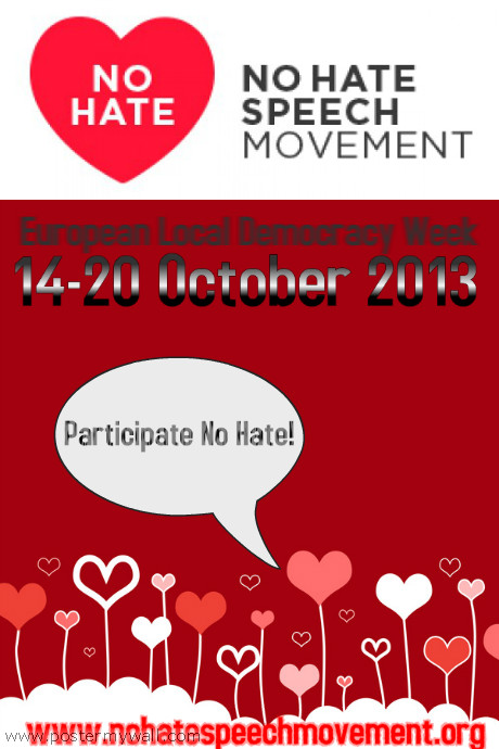 Copy of Participate No Hate! | PosterMyWall