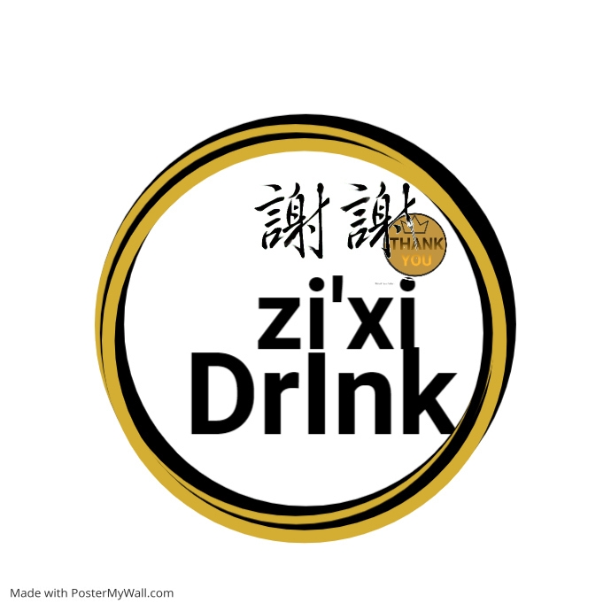 Copy of zisi drink | PosterMyWall