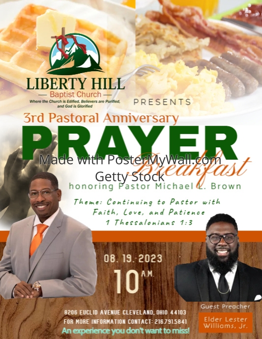 Prayer Breakfast | PosterMyWall