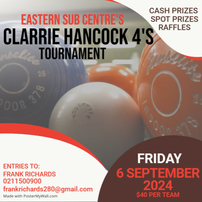 Bocce Ball Event Social Media post | PosterMyWall