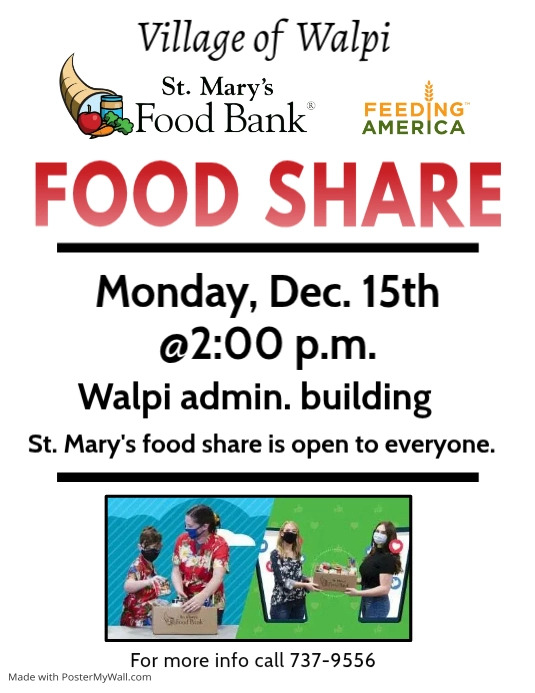 Copy of St. Mary's food share | PosterMyWall