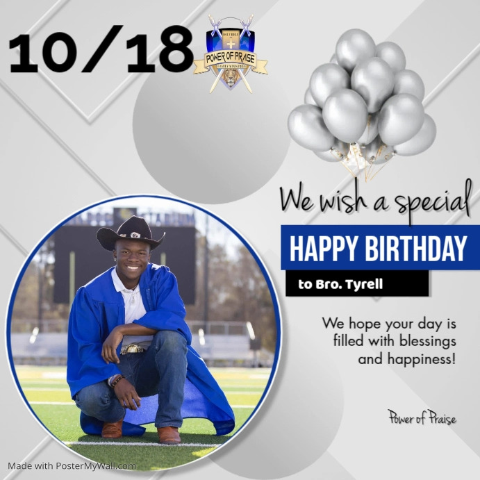 birthday wish | PosterMyWall