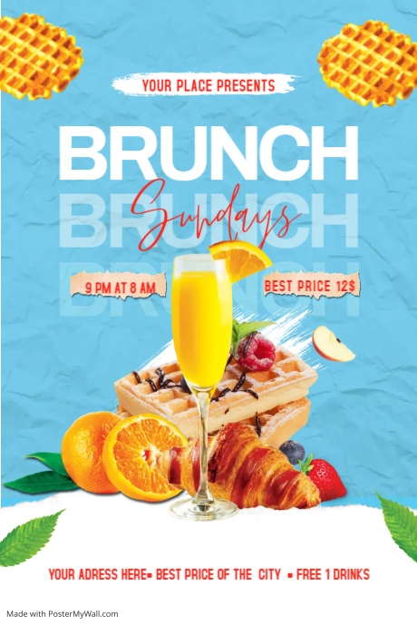 Copy of Brunch | PosterMyWall