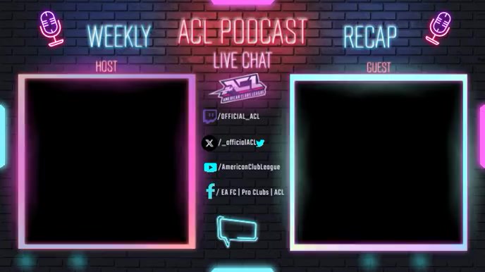 ACL Podcast Overlay | PosterMyWall