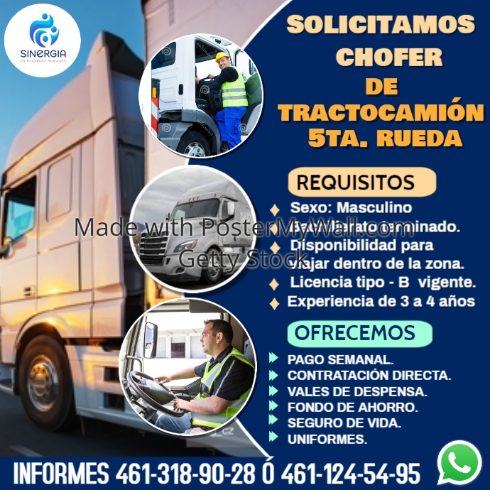 Copy of Copia de Truck Drivers Wanted Poster | PosterMyWall