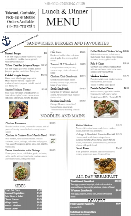 Copy of Copy of Copy of Copy of Menu | PosterMyWall