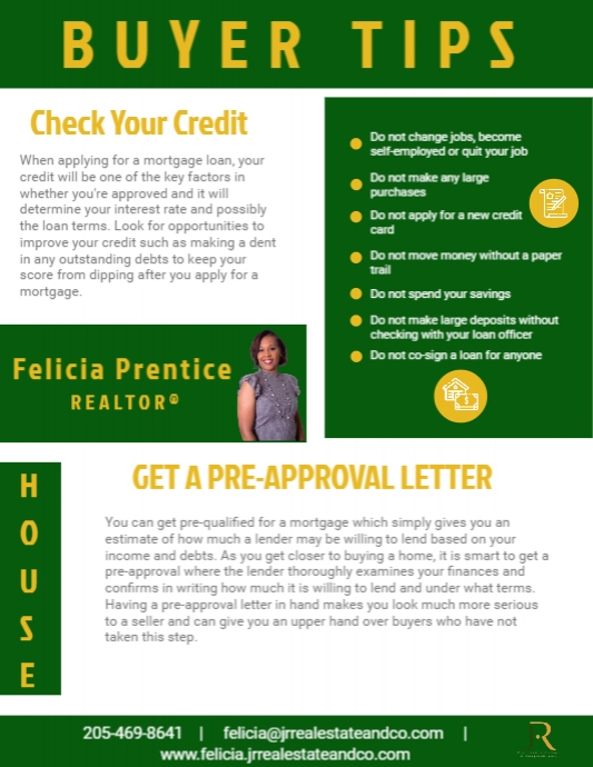 Buyer Tips Flyer Template Design File | PosterMyWall