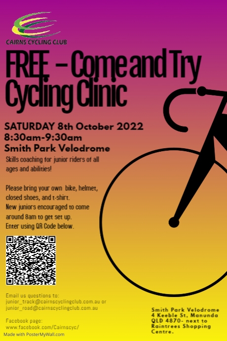 Copy of Copy of Cycling Club Flyer Template | PosterMyWall