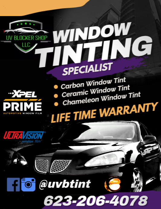 Window Tinting Service Flyer | PosterMyWall