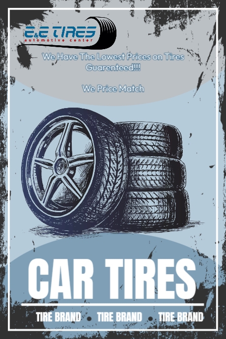 Copy of Car Tires Poster | PosterMyWall
