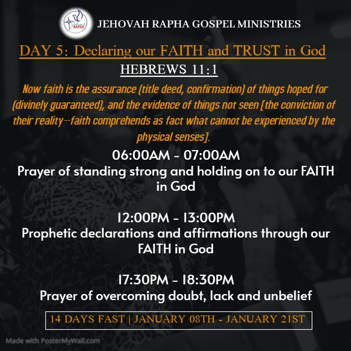 Copy of Daniel Fast Flyer (2) | PosterMyWall