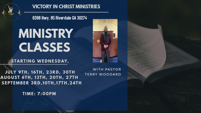 Copy of Ministry Class | PosterMyWall