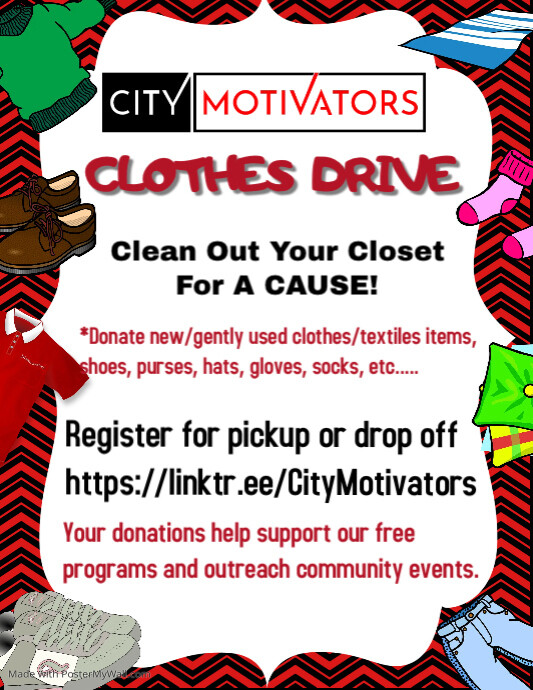Copy of Clothing Drive Flyer | PosterMyWall